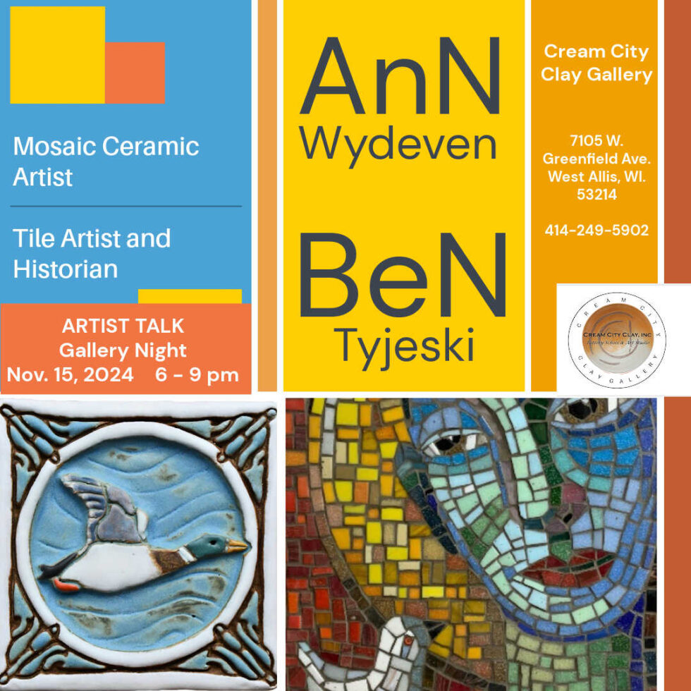 | Cream City Clay Gallery Opening & Artist Talk: Nov 15, 6-9pm Ann ...
